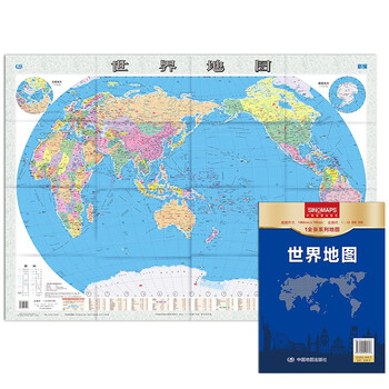 新版 世界地图 1.068*0.745米?实惠装
