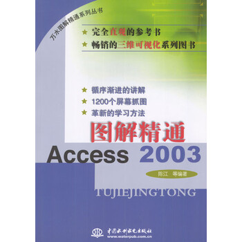 图解精通 Access 2003 陈江著 水利水电出版社