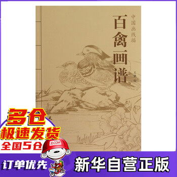 百禽画谱(中国画线描)