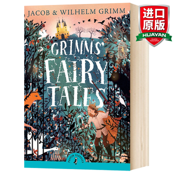 英文原版 格林童话 Grimms' Fairy Tales 儿童英语读物 中小学生课外阅读
