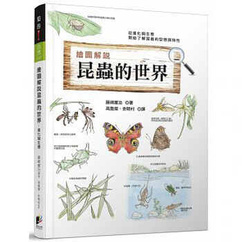 现货台版 绘图解说昆虫的世界 进化与生态自然科普百科大全