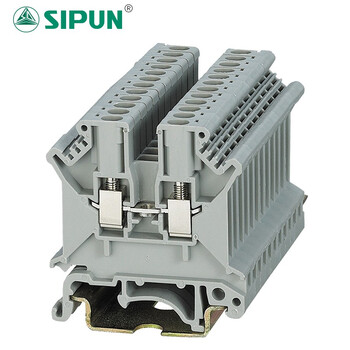 SIPUN UK平方接线端子排SUK系列端子 SUK-2.5(UK-3N)平方【图片 价格 品牌 报价】-京东