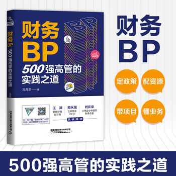 财务BP 500强高管的实践之道 图书