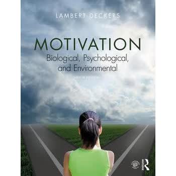 Motivation: Biological, Psychological, and Envi