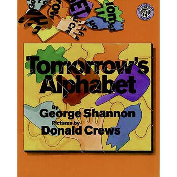 廖彩杏书单 英文原版绘本 学字母 Tomorrow's Alphabet平装