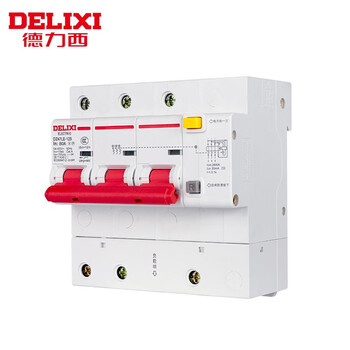 【德力西电气DZ47SLE 125型】德力西电气（DELIXI ELECTRIC）DZ47sLE大功率漏电保护断路器 三相空气开关漏保 D型 3P 80A【行情 报价 价格 评测】-京东