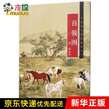百骏图(清郎世宁)/中国画手卷临摹范本