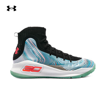 安德玛（UNDERARMOUR）库里Curry 4'神秘力量'青少年中帮运动篮球鞋1295995 黑色008 36【图片 价格 品牌 报价】-京东