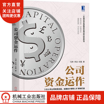 正版 公司资金运作冯涛 李远 孙磊8057843