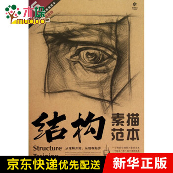 结构素描范本(6石膏五官结构素描范本黄金典藏版)/造型基