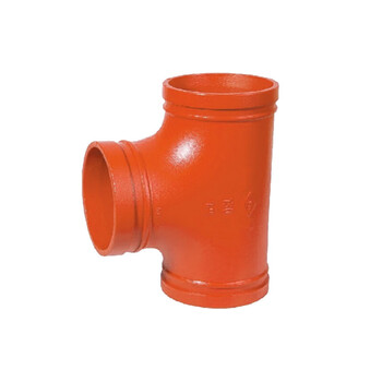 【聚梁氏沟槽管件】聚梁氏 消防沟槽管件消防管道配件沟槽异径三通消防变径三通外径89*60（DN80*50）【行情 报价 价格 评测】-京东