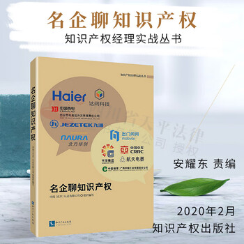 名企聊知识产权 知识产权经理实战丛书