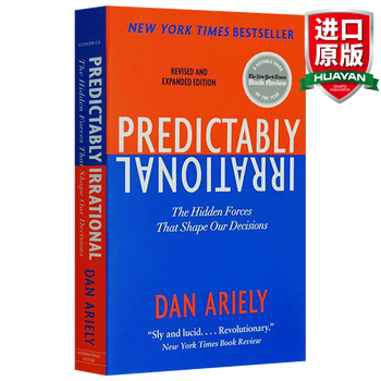 英文原版 可预测的非理性 Predictably Irrational 怪诞行为学1