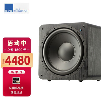 SVSOUND美国SVS 强劲超重低音炮 SB1000 有源音响家用客厅家庭影院大功率12寸密闭 黑色【图片 价格 品牌 报价】-京东