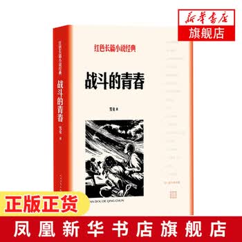 战斗的青春 红色长篇小说经典 雪克著  人民文学出版社 历史小说