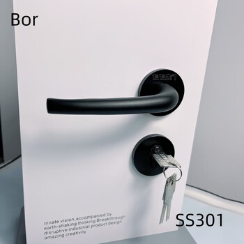 TATA木门专用尼克门锁磁吸锁室内卧室简约现代实木门锁隐藏锁 SS301黑色+门吸合页【图片 价格 品牌 报价】-京东