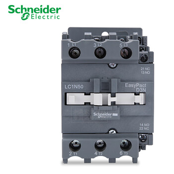 施耐德交流接触器220V LC1N0910M5N 12 18 24V110V三相380V 电梯 LC1N5011 50A 1开1闭 AC24V ...