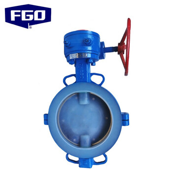 【FGOD371F46-10C】FGO 对夹式衬氟蝶阀 耐酸碱耐腐蚀衬四氟 蜗轮式 D371F46-10C DN300【行情 报价 价格 评测】-京东