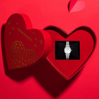 【安普里奥·阿玛尼AR11204】安普里奥·阿玛尼（Emporio Armani）手表女 时尚石英钢带镶钻女士腕表AR11204 礼盒款【行情 ...