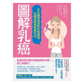 现货台版 图解乳癌 女生想知道的乳癌发现诊疗流程与预后生活》疾病百科知识大全医疗保健