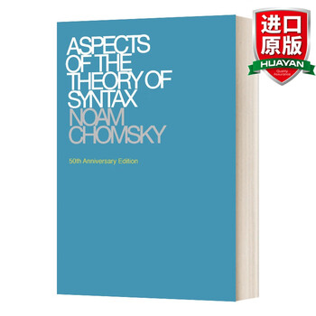 Aspects of the Theory of Syntax 英文原版 句法结构 Chomsky乔姆斯基 语言学专著 英文版 进口英语原版书籍 预售