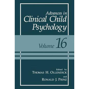 Advances in Clinical Child Psychology