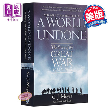 一战秘史(罗辑思维书单）英文原版 A World Undone
