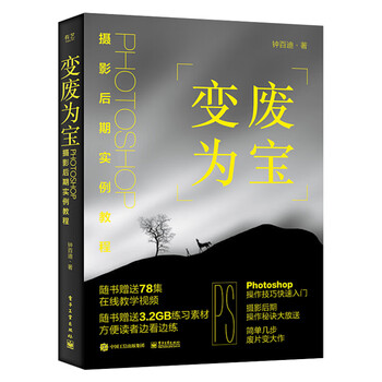 变废为宝 Photoshop摄影后期实例教程PS照片影楼后期修片调色图片处理教程 摄影教程教材 P