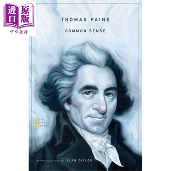 常识 英文原版 Common Sense 美国开国元勋