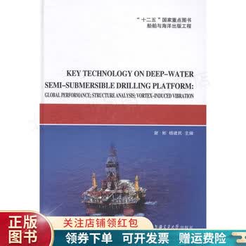深水半潜式钻井平台关键技术英文版 谢彬