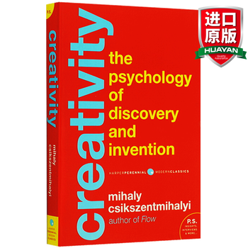 英文原版 创造力 Creativity 心流与创新心理学
