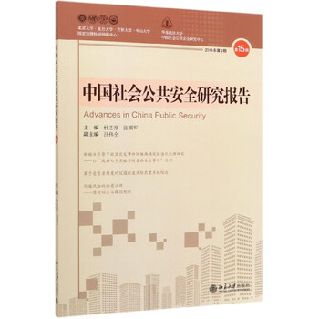 中国社会公共安全研究报告(2019年第2期第15辑)