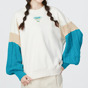 彪马（PUMA） 女装上衣 2022秋季新款运动服户外跑步健身训练舒适休闲卫衣 537968-65 S【图片 价格 品牌 报价】-京东