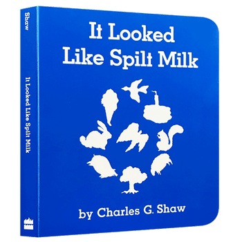看上去像打翻了的牛奶 英文原版 It Looked Like Spilt Milk 儿童启蒙绘本