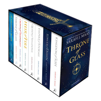 玻璃王朝8册套装  萨拉 J 马斯 科幻小说 英文进口原版 /Throne of Glass Paperback Box Set