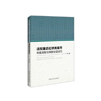 违反廉洁纪律类案件审查流程与调查谈话技巧 丁伟【正版包邮】
