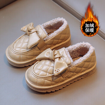 KFFG李 宁寧李 宁寧女童鞋二棉鞋冬季儿童加绒小皮鞋安 踏耐 克特 步 卡其 26码【图片 价格 品牌 报价】-京东