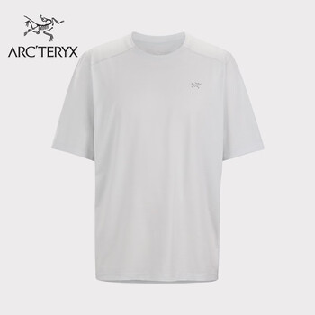ARC’TERYX始祖鸟 CORMAC CREW 轻量透气 男子 速干短袖T恤 Atmos Heather/原子灰 L【图片 价格 品牌 报价】-京东