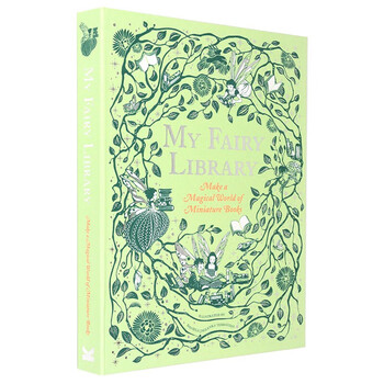 My Fairy Library我的仙女迷你童话图书馆:可制作、阅读和珍藏的20本袖珍小书英文原版