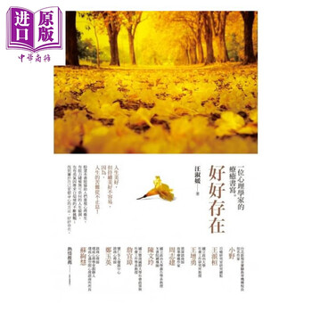 好好存在 1位心理学家的疗癒书写  启示  心理励志 心理谘商 治疗  港台原版