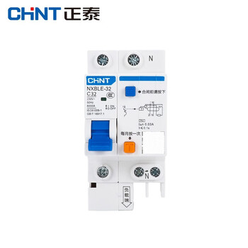 【正泰NXBLE-32】正泰 NXBLE-32 1P+N C32A 30mA 6kA 小型漏电保护断路器 漏保空气开关【行情 报价 价格 评测】-京东