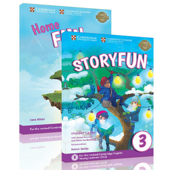 剑桥少儿英语YLE考试教材Storyfun for Movers 3级别学生书+练习册