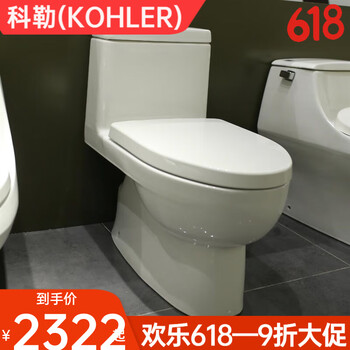 科勒K-3983T-S2-0K-4012T-S2-0瑞琦连体座便器马桶 K-3983T-S2-0 305mm【图片 价格 品牌 报价】-京东
