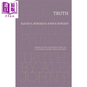 真理哲学 英文原版 Truth Alexis G.Burgess & John P.Burgess