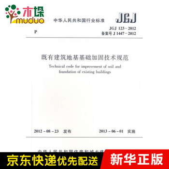 既有建筑地基基础加固技术规范(JGJ123-2012)/