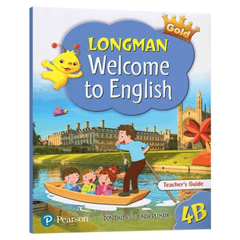 【中图原版】香港朗文小学英语教材 Longman Welcome to English 4B Gol