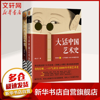 大话中国艺术史 意公子 大话西方艺术史 中国美术五千年 小顾聊中国画 艺术史系列 句句有梗 一口气读完10000年中国艺术史 大话艺术史(2册)