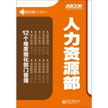 人力资源部 刘亚萍　编著【正版书】