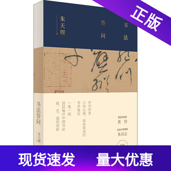 书法答问 朱天曙 著 书法理论 艺术 上海人民出版社
