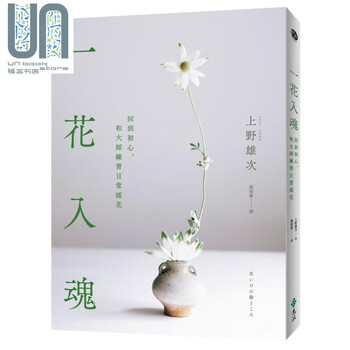 一花入魂：回到初心，和大师练习日常插花 港台原版 上野雄次 远流出版